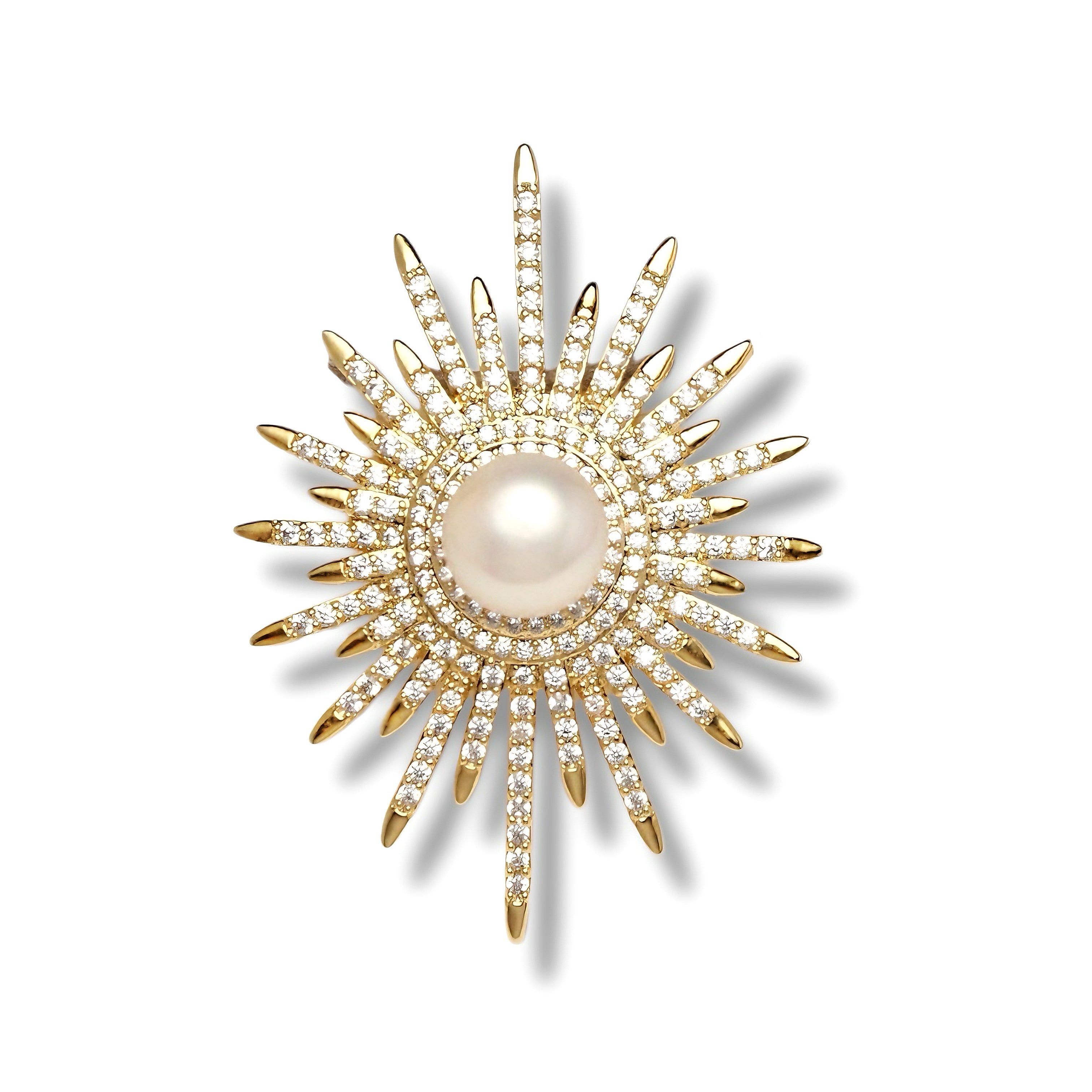 Solar Radiance Brooch-Pendant – Ninemoo